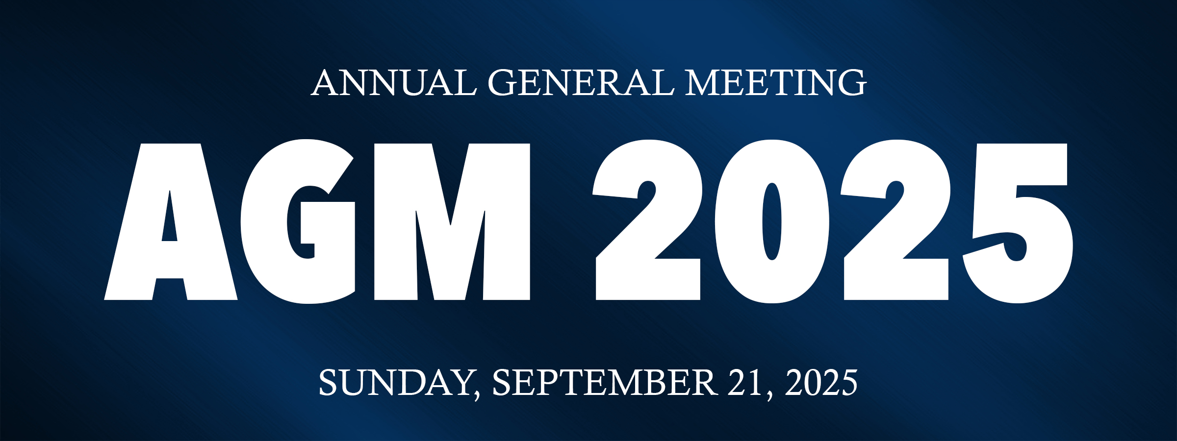 Annual General Meeting